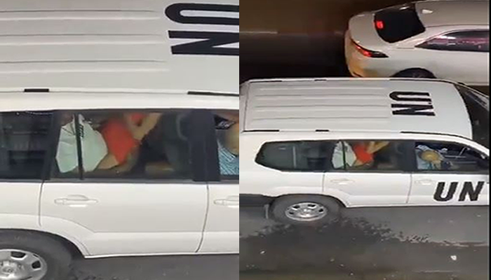 Un ‘deeply Disturbed By Video Of Couple Having Sex In Official Vehicle